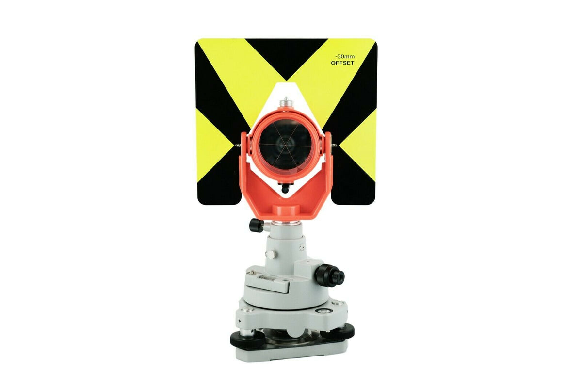 Bince -30/0mm Survey Prism Reflector & Tribrach w Optical Plummet Adap ...