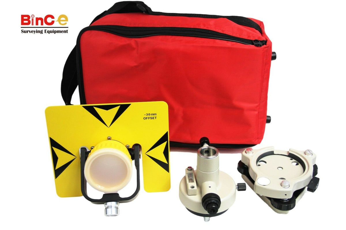 Nikon Type -30/0mm Survey Prism Reflector & Tribrach w Optical Plummet ...