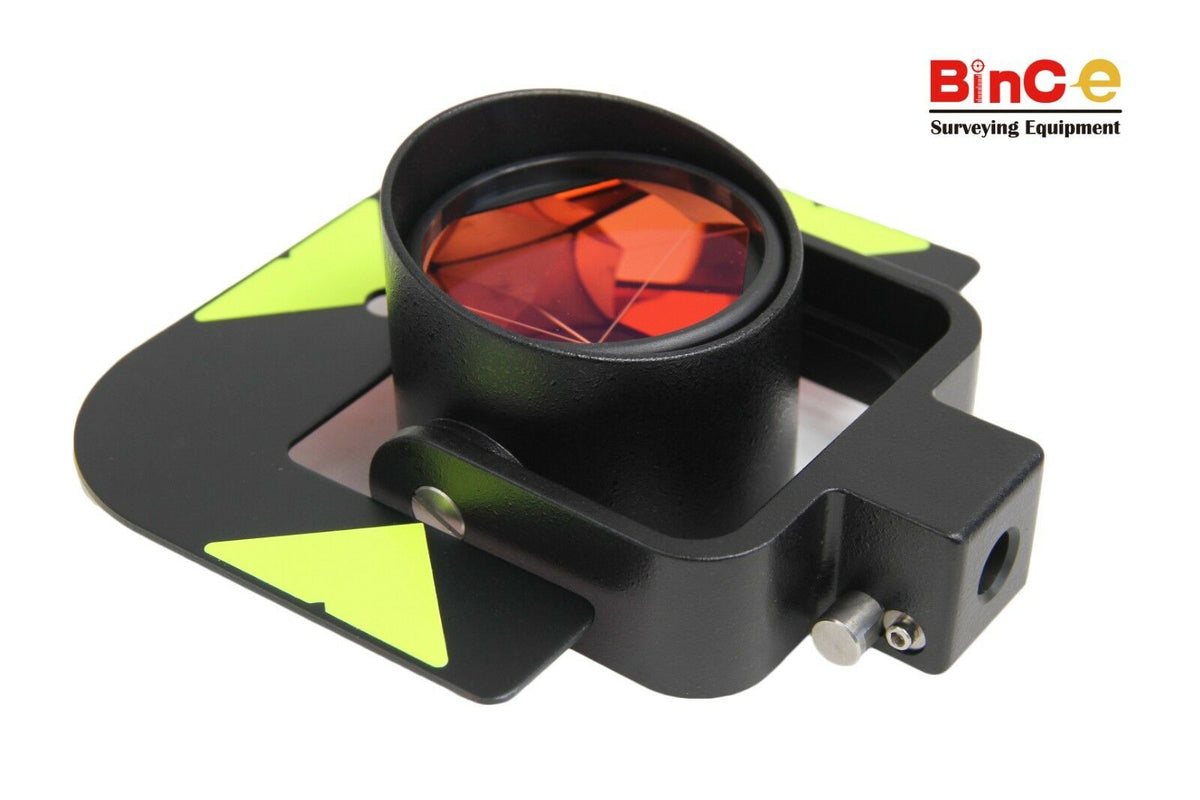 Leica Type Survey Prism Reflector & Tribrach w Precision Optical Plumm ...