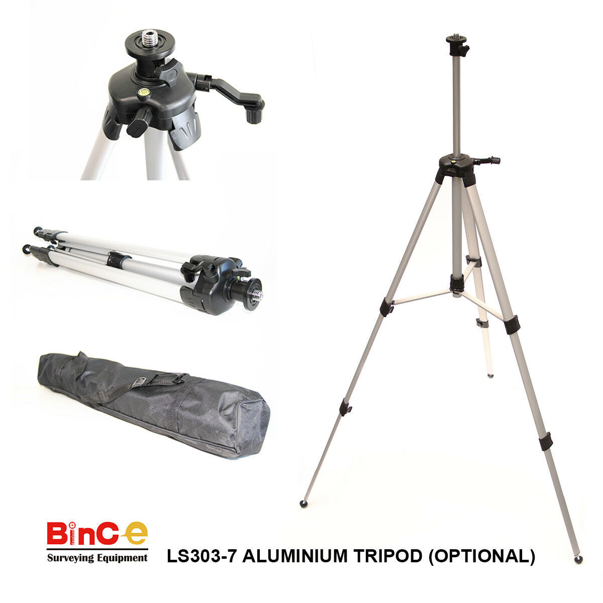 BC-A3 Red Beam Cross Line Dot Rotary Laser Level 2V1H3D Self Leveling ...