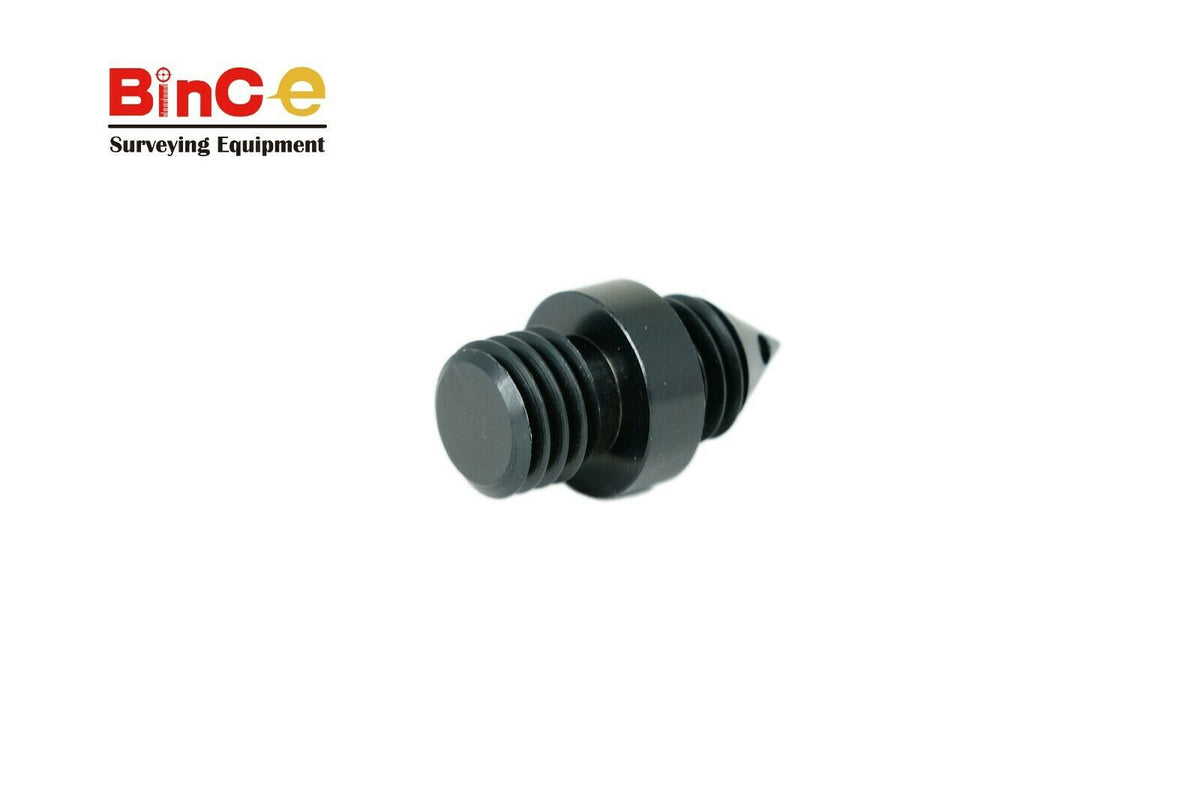 Double Male 5/8 Thread Metal Sharp Point for Survey Prism or Pole Surv ...