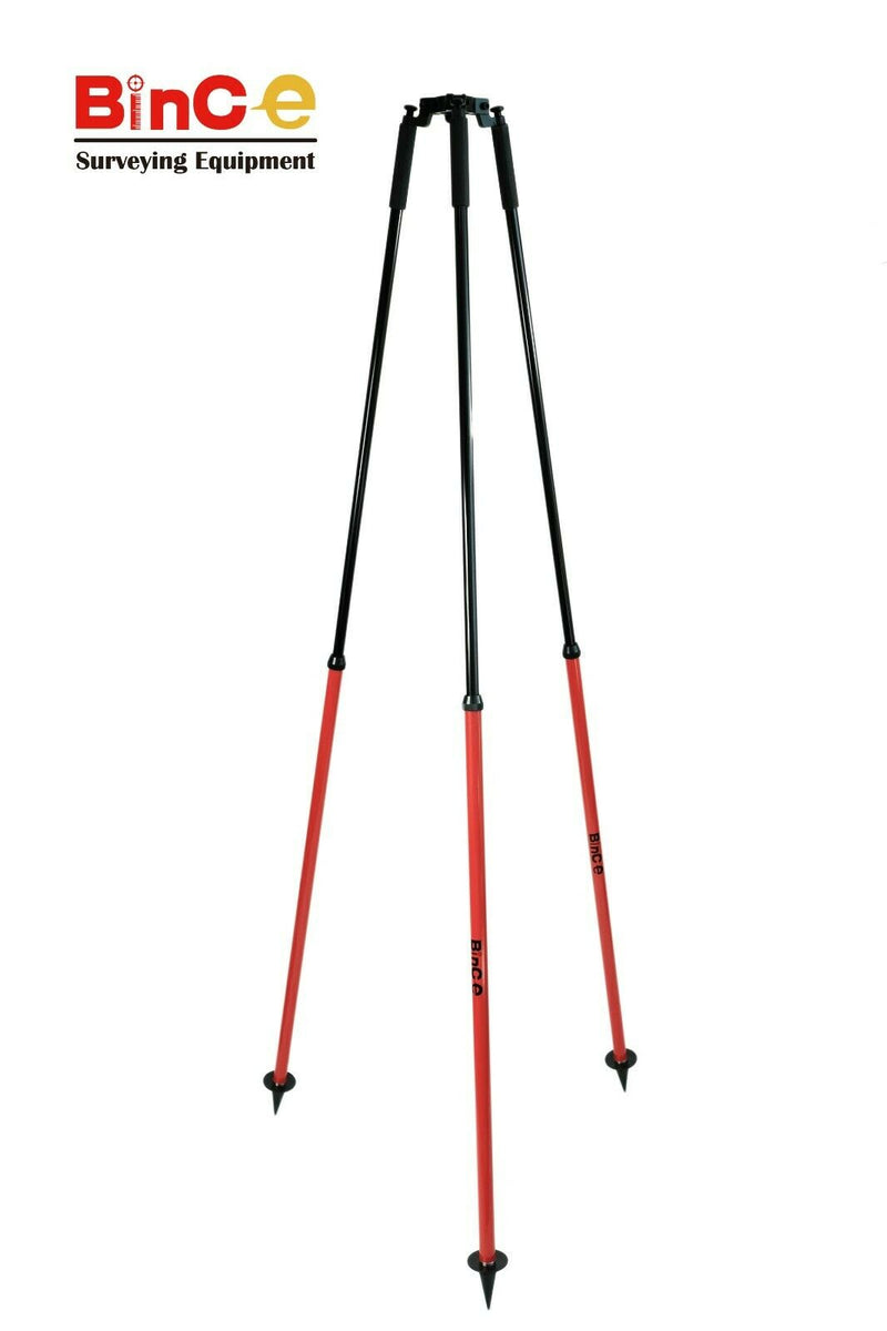 Surveying Prism Pole Tripod to Total Station GPS RTK Trimble Leica Top ...