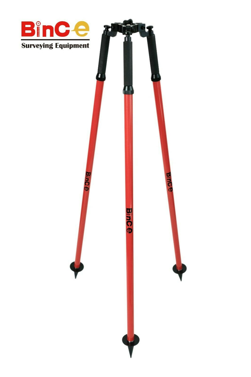 Surveying Prism Pole Tripod to Total Station GPS RTK Trimble Leica Top ...
