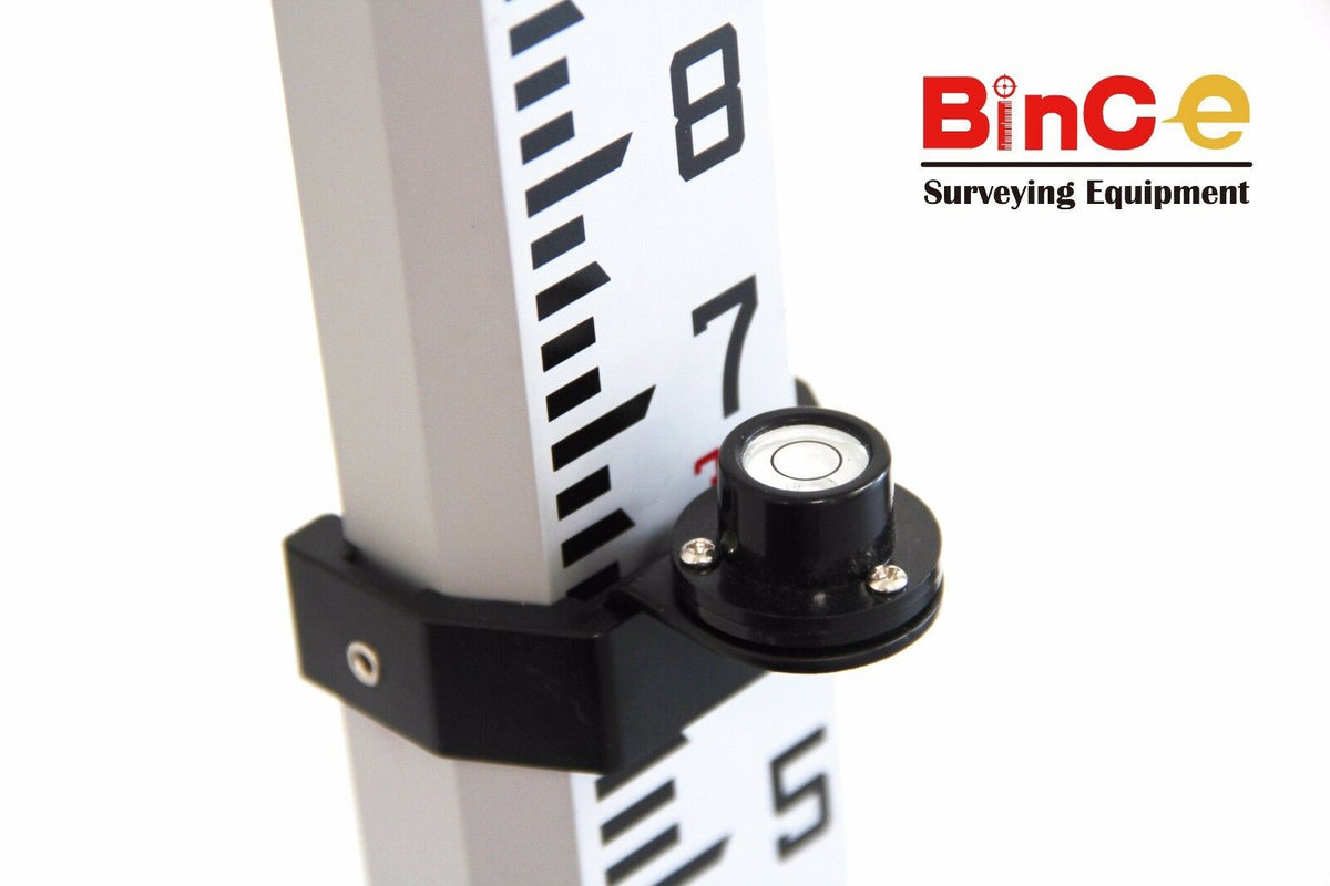 Aluminium Staff 16ft Imperial Grade Leveling Rod for Rotary Laser Dump ...