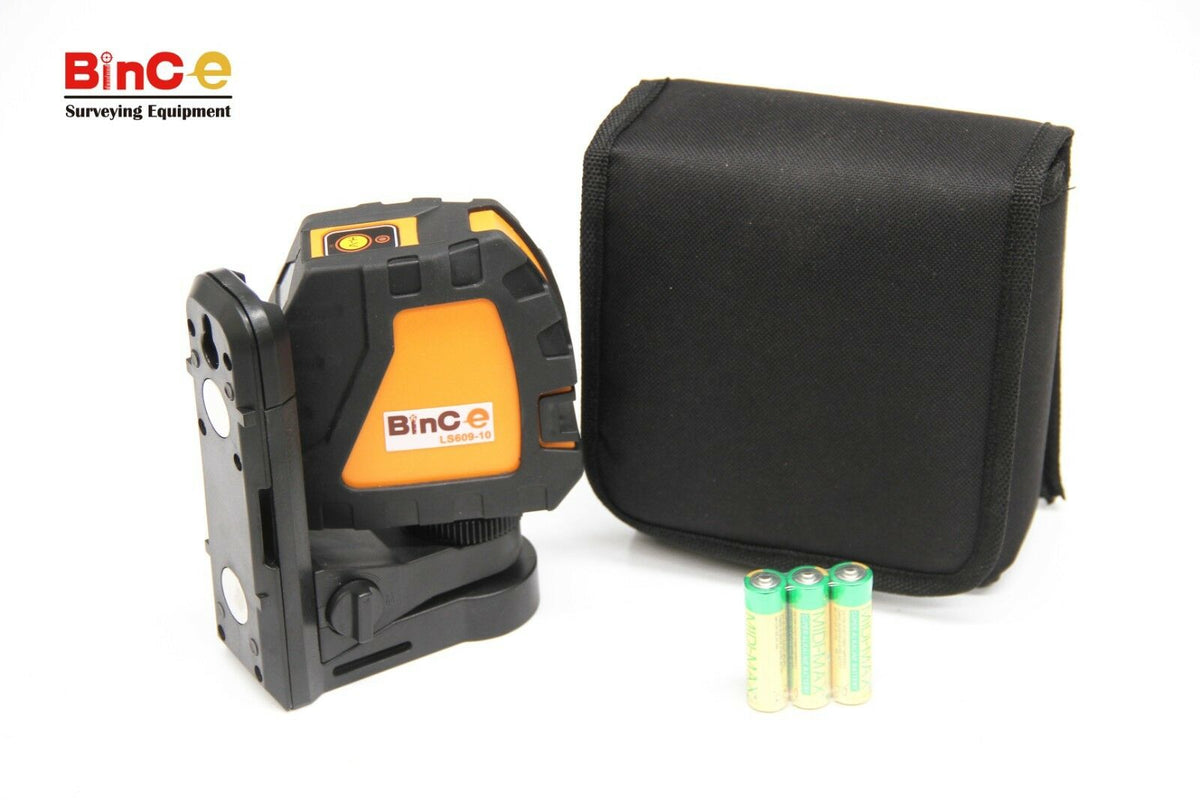 Portable Cross Line Laser Level Self Leveling w Magnetic Wall Mount Ki ...