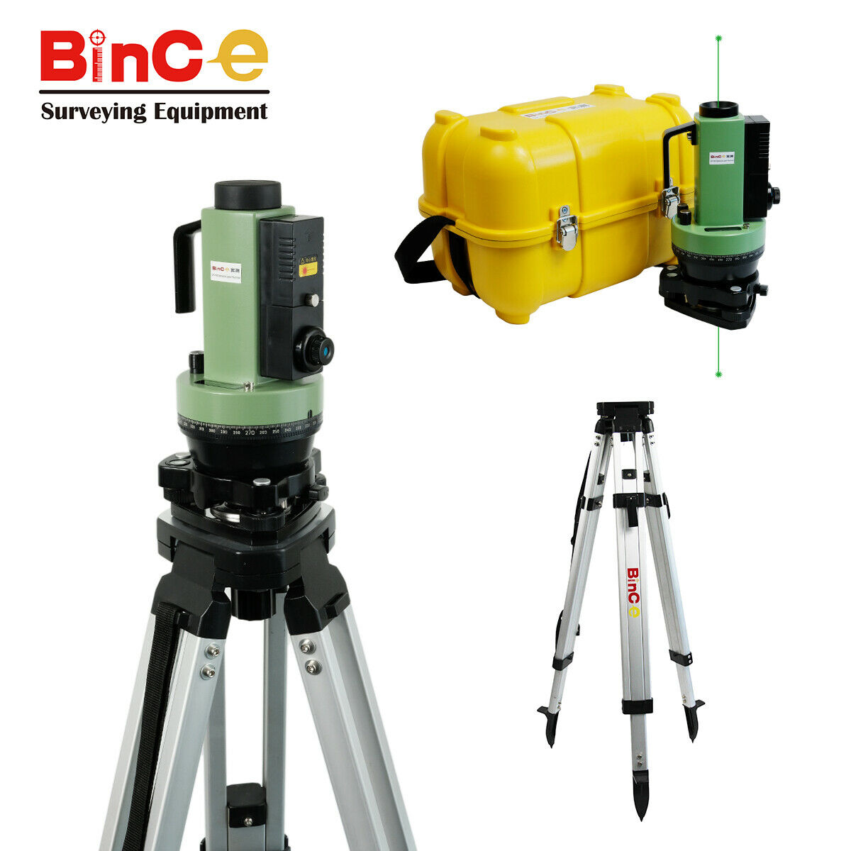 Bince LP100 Green Laser Plummet Precision Alignment Plumb Laser Zenith ...