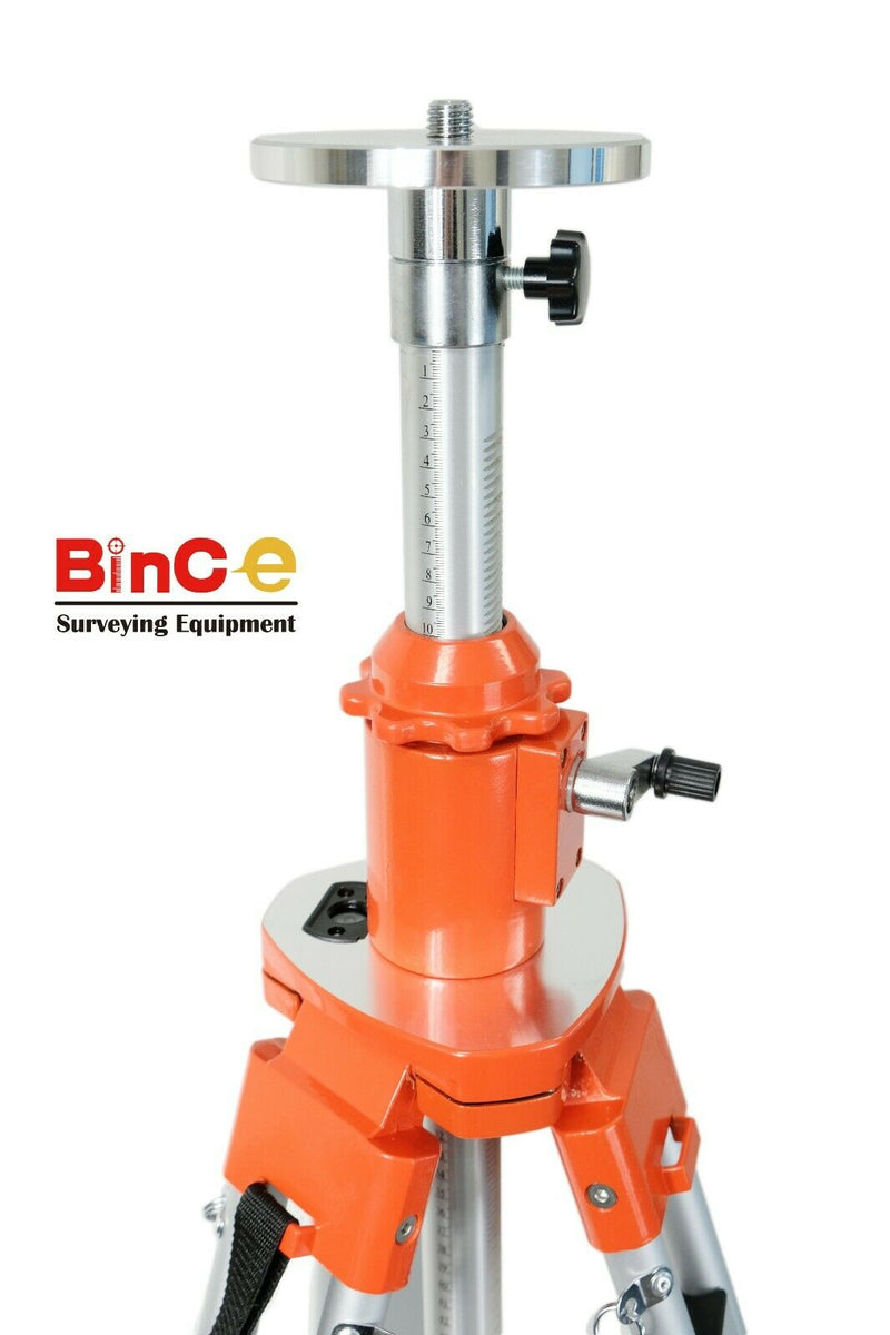 2.4M Heavy Duty Elevating Tripod, Elevator Tripod Survey Laser Level S ...