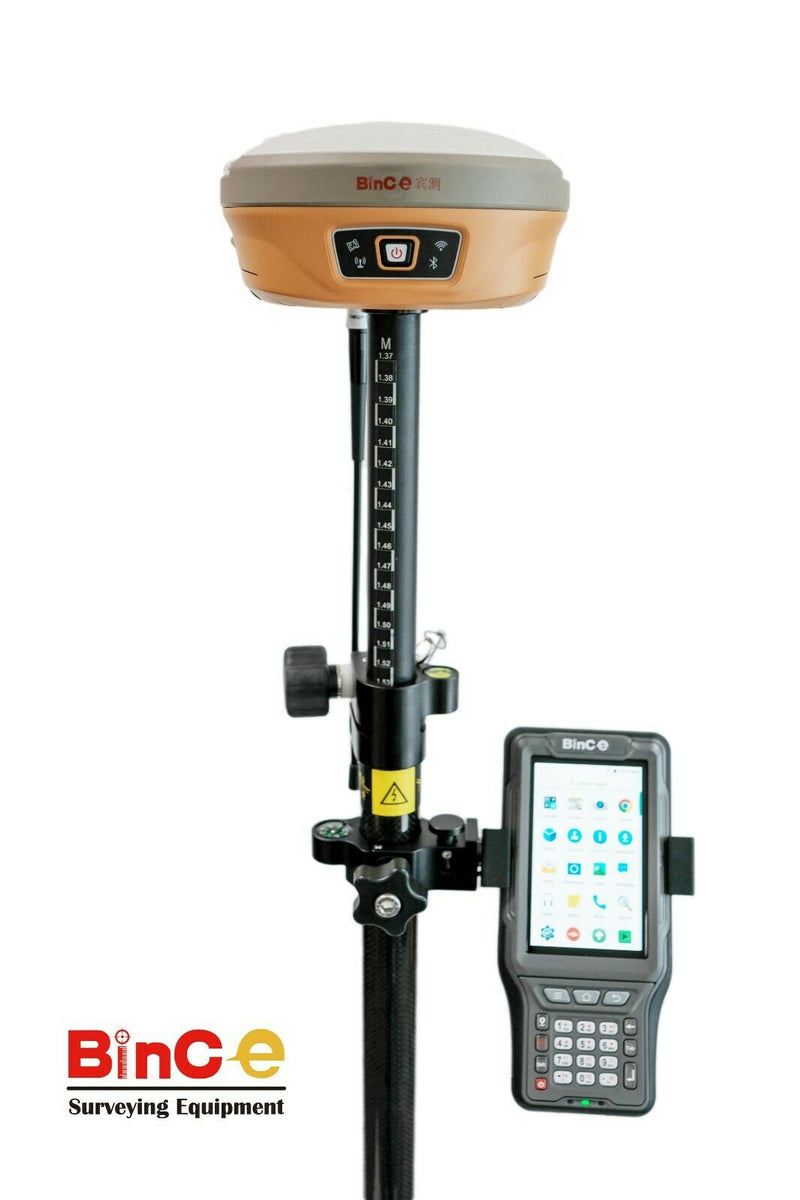 Bince N90 GPS RTK GNSS Receiver UHF/4G Network Set w Controller Survey ...